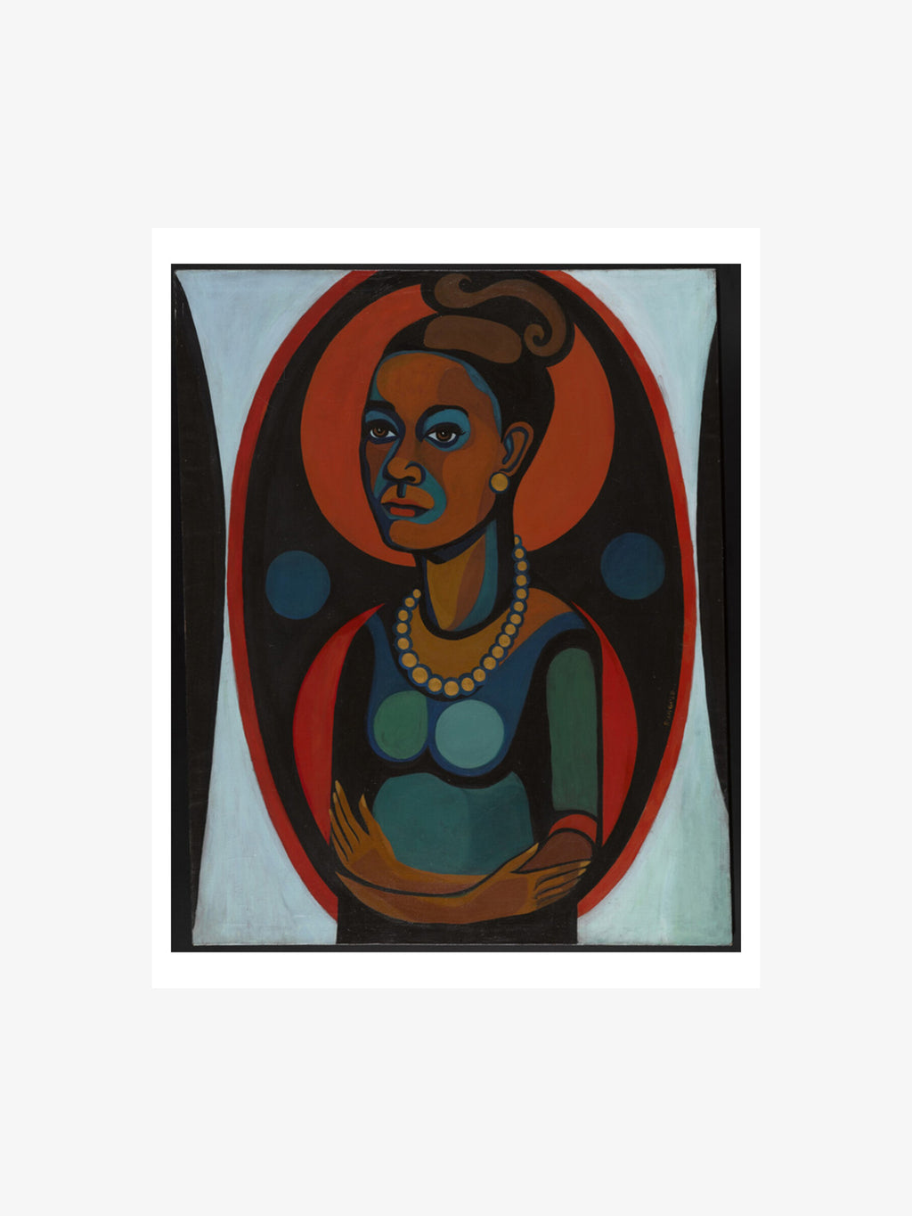 Early Works #25: Self Portrait by Faith Ringgold – Brooklyn Museum