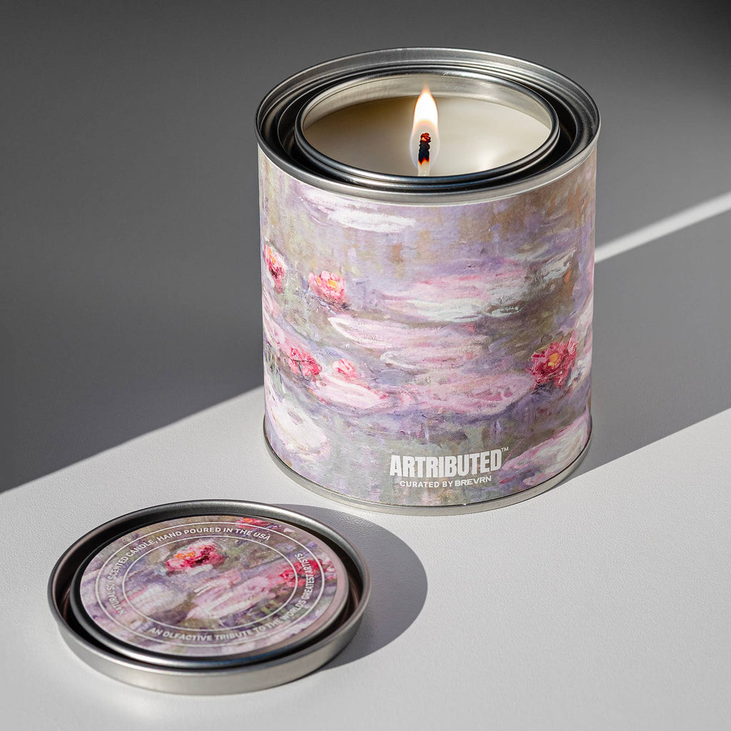 Monet Water Lilies Soy Wax Candle – Brooklyn Museum