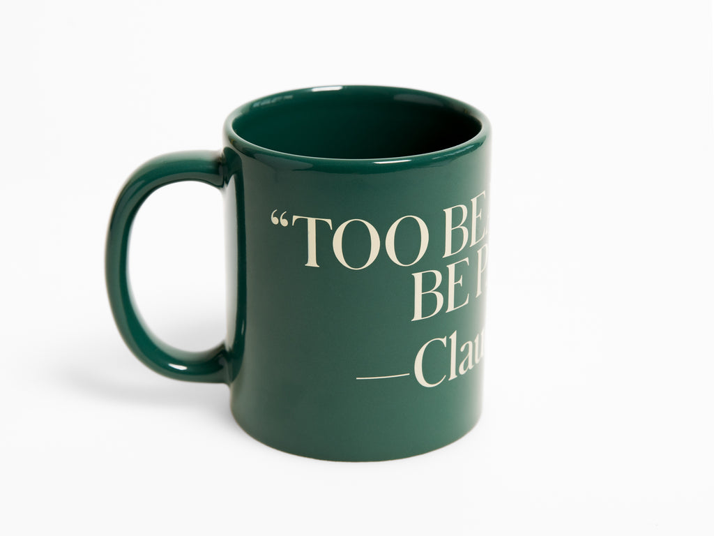 Too Beautiful To Be Painted Mug – Brooklyn Museum
