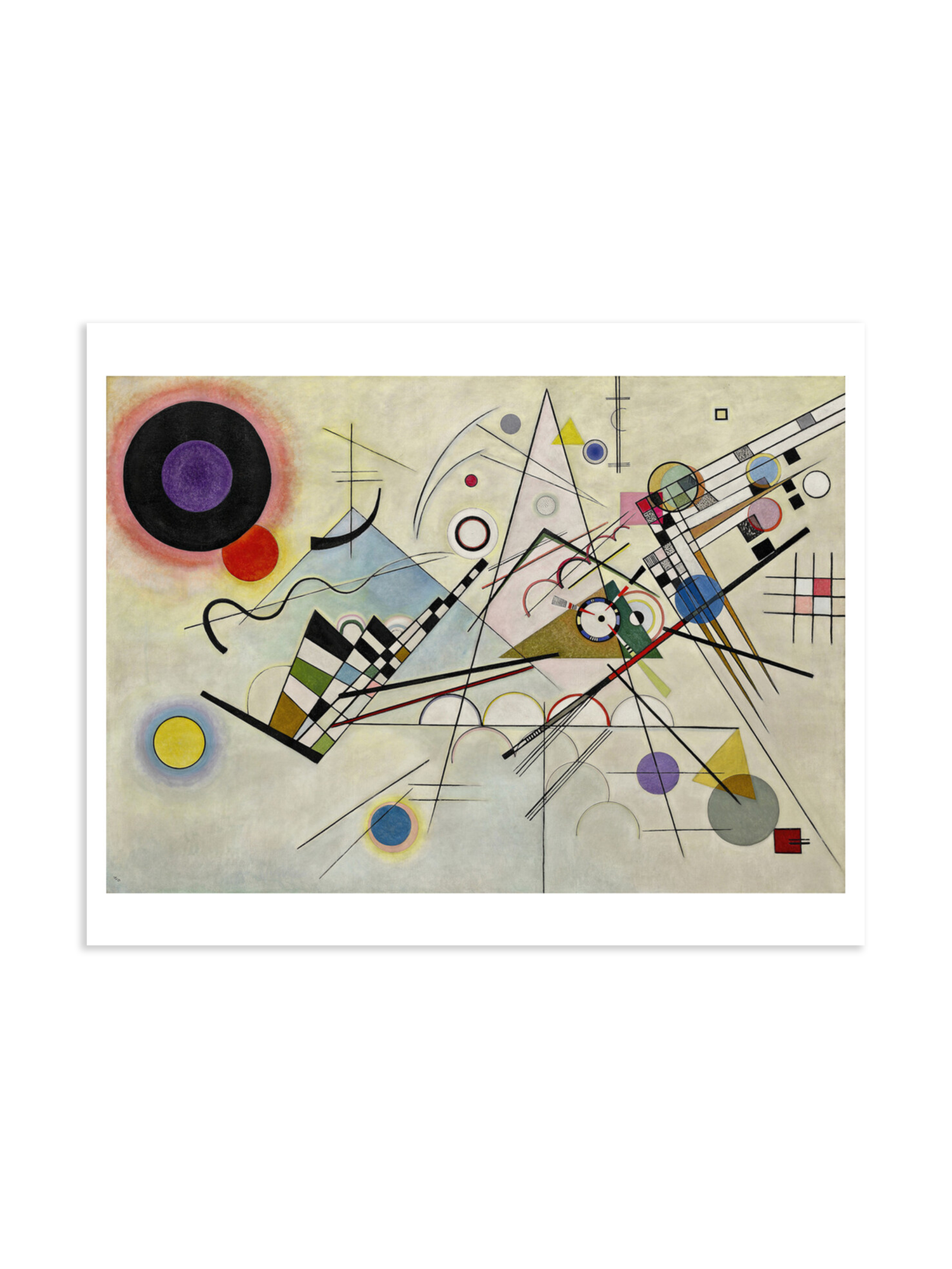 Composition 8 Print by Wassily Kandinsky – Brooklyn Museum