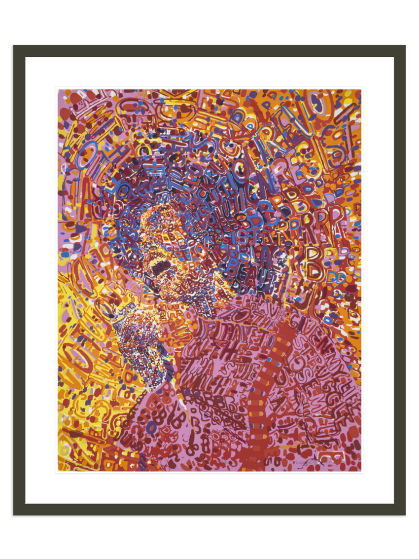 Revolutionary (Angela Davis) Print by Wadsworth A. Jarrell – Brooklyn ...
