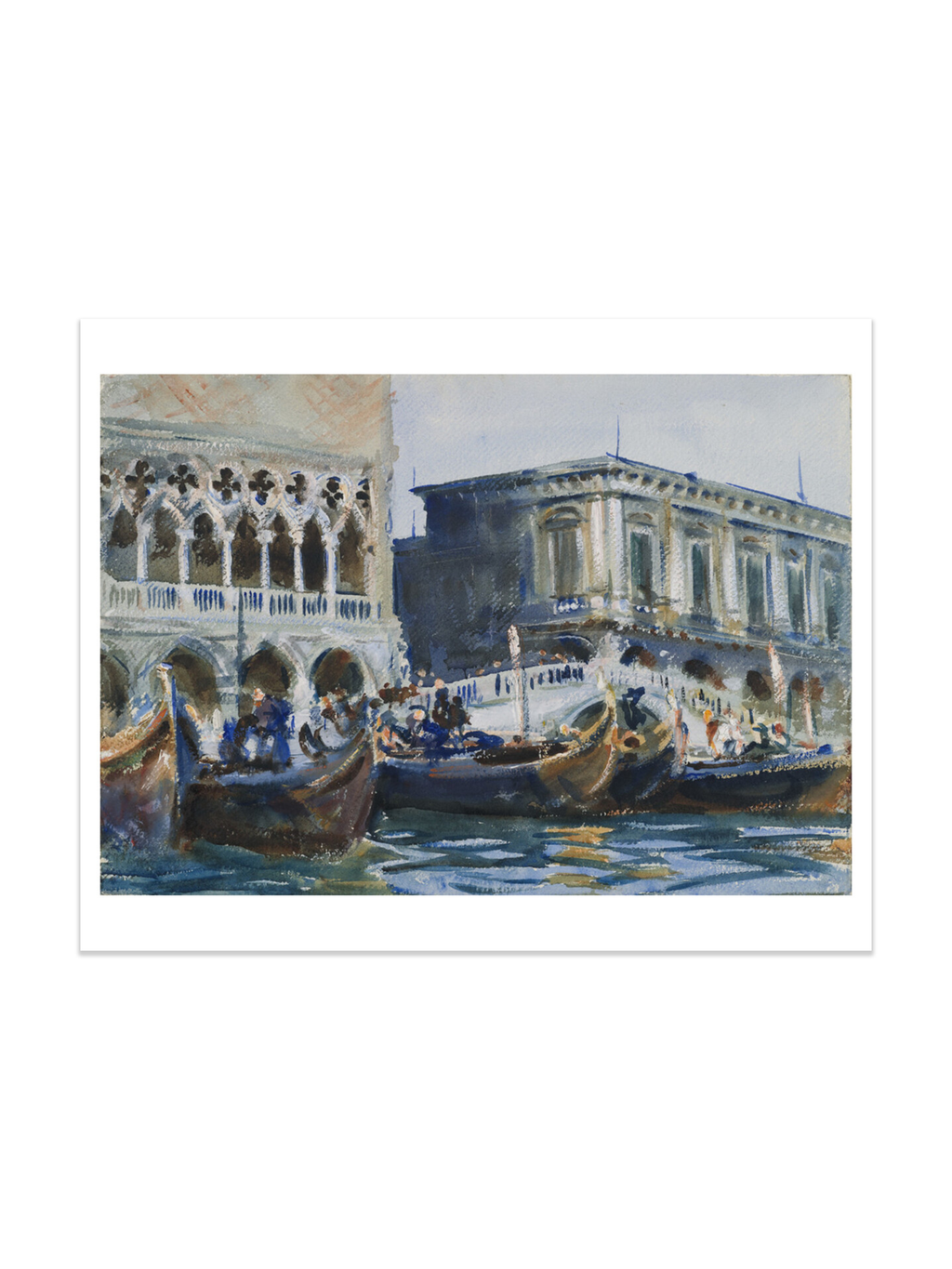La Riva Print by John Singer Sargent – Brooklyn Museum